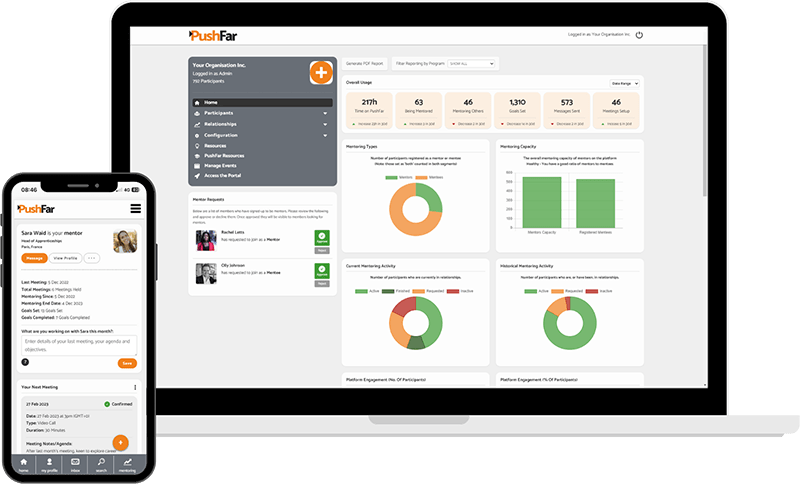 PushFar Mentoring Software